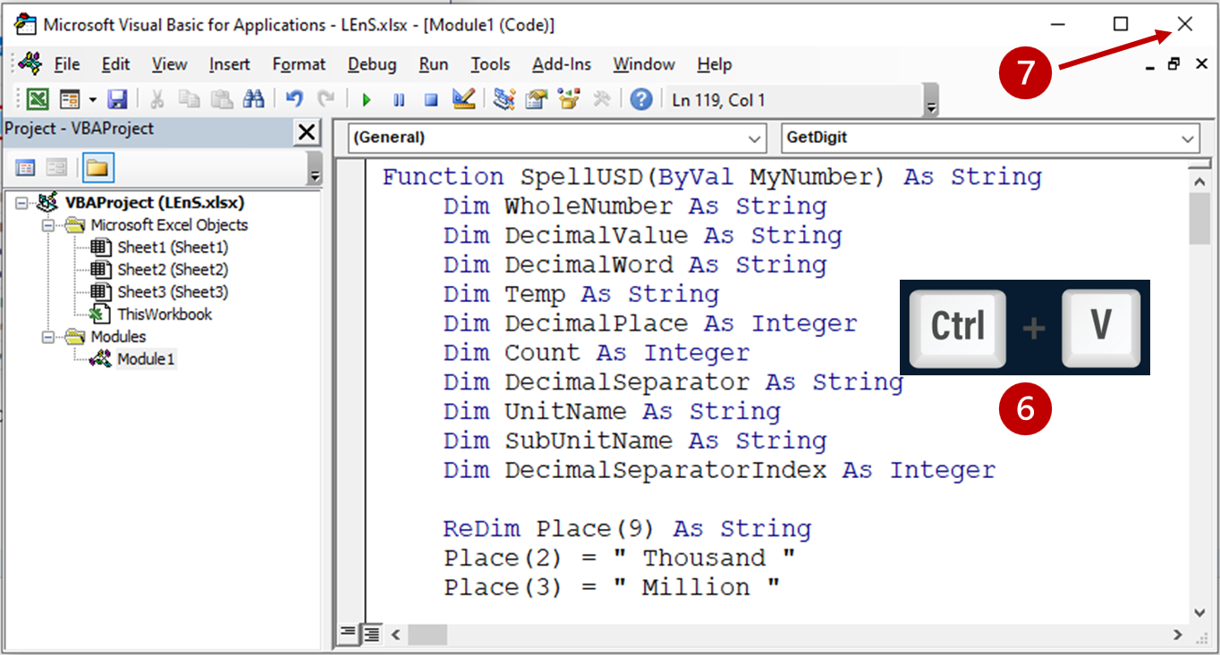 Convert Currency Numbers to Word in Excel: Step by Step Guide – Learn Excel and Sheets