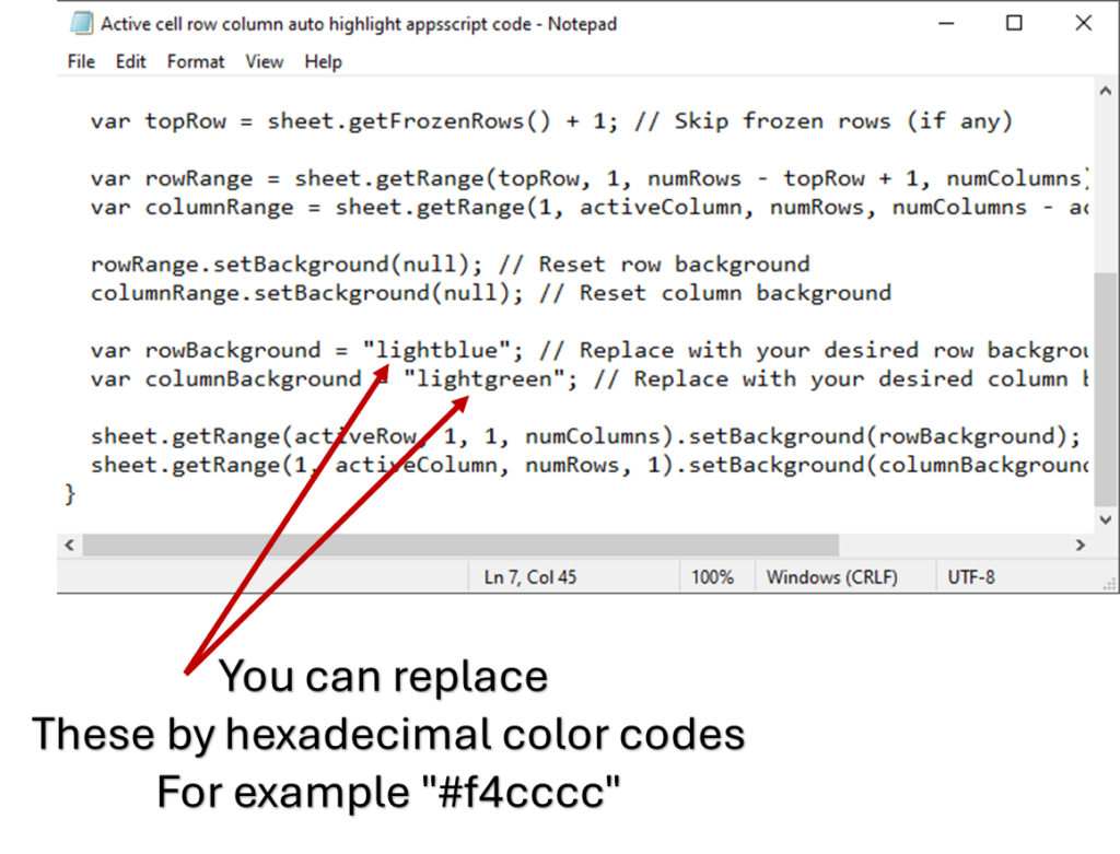 How to Automatically Highlight Active Cell’s Row Column in Google ...