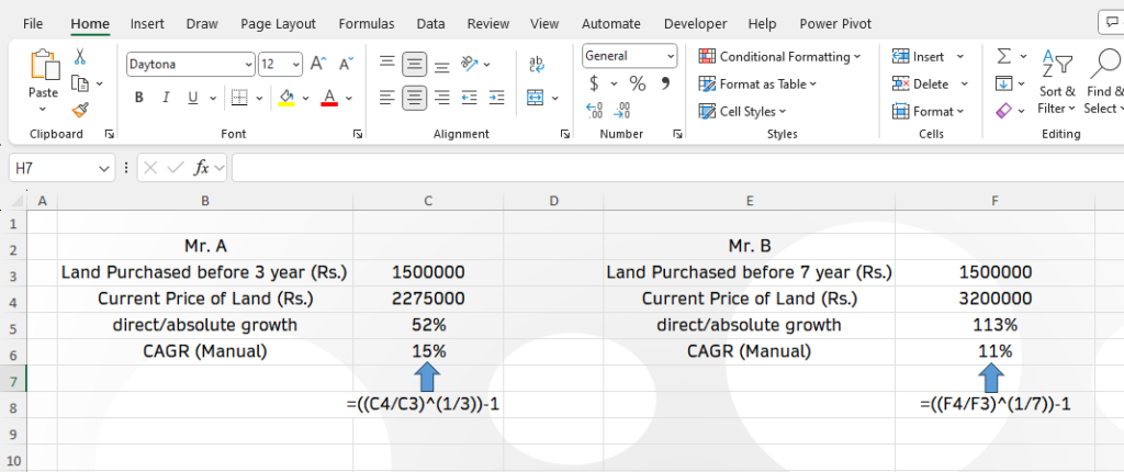 How To Calculate Cagr In Microsoft Excel Learn Excel And Sheets 5786