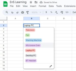 How to Make Drop Down List in Google Sheets – Learn Excel and Sheets