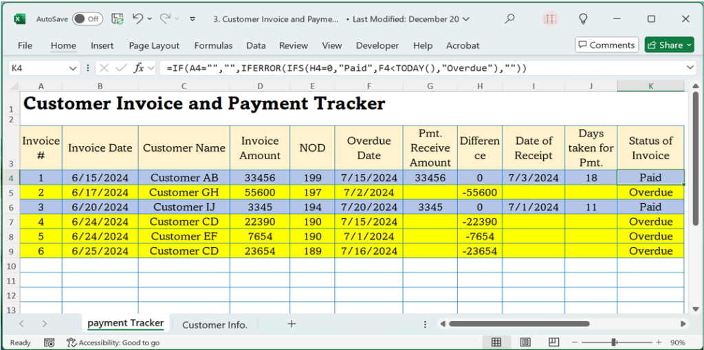 Microsoft Excel Training (Tutorial, Templates and Practice Workbooks ...