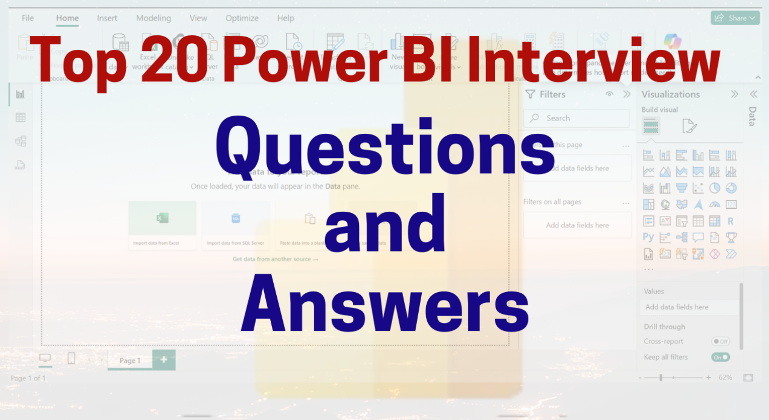 Top 20 Power BI Interview Questions and Answers - Learn Excel and Sheets